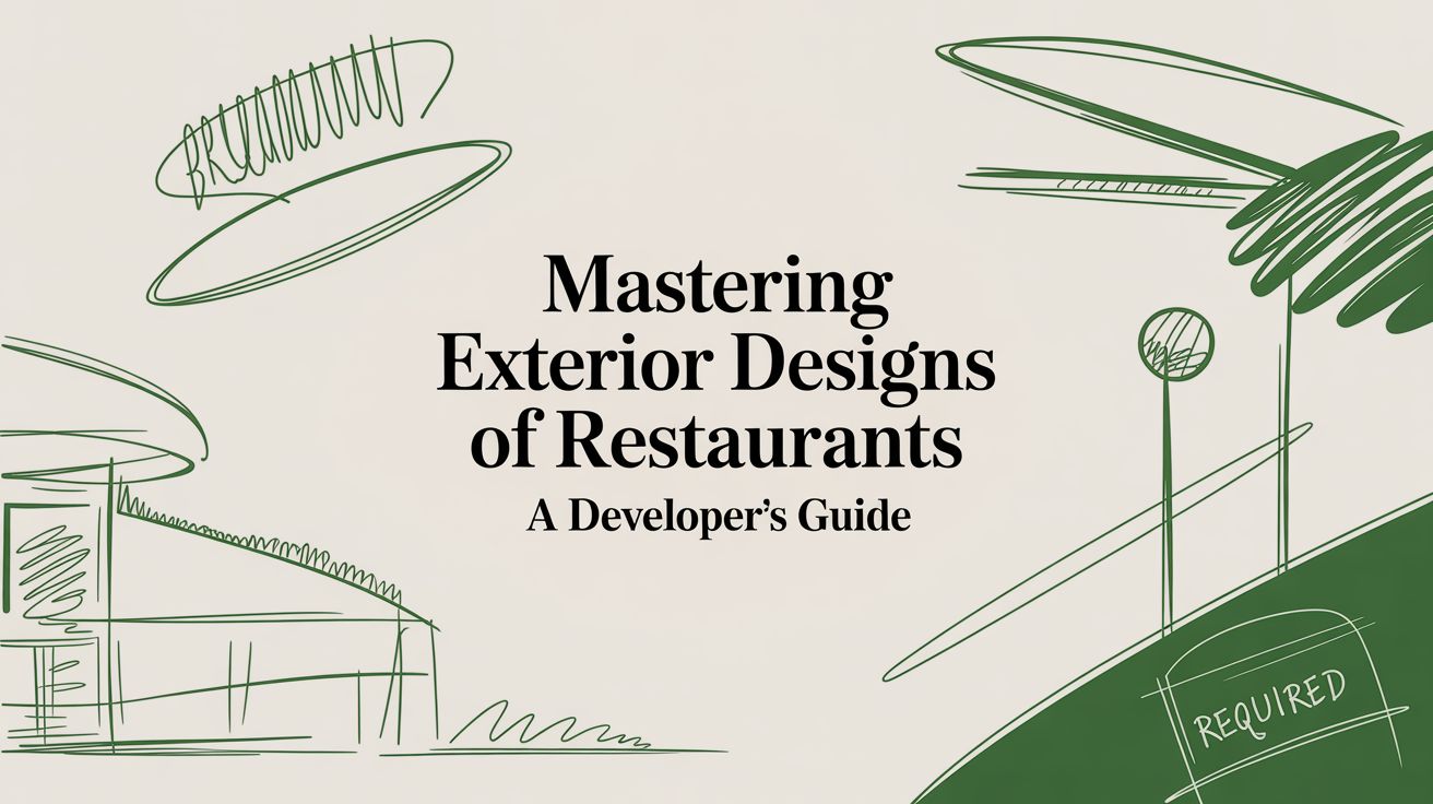 Mastering Exterior Designs of Restaurants A Developer's Guide