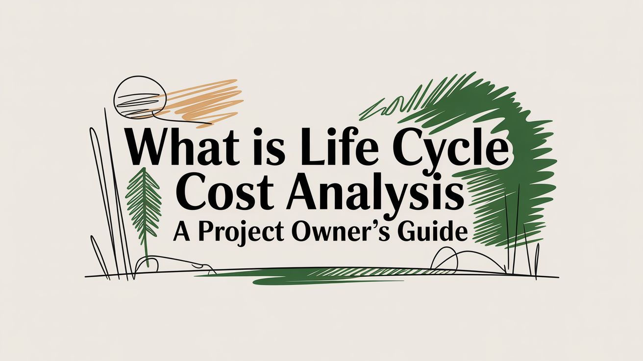 What Is Life Cycle Cost Analysis A Project Owner's Guide
