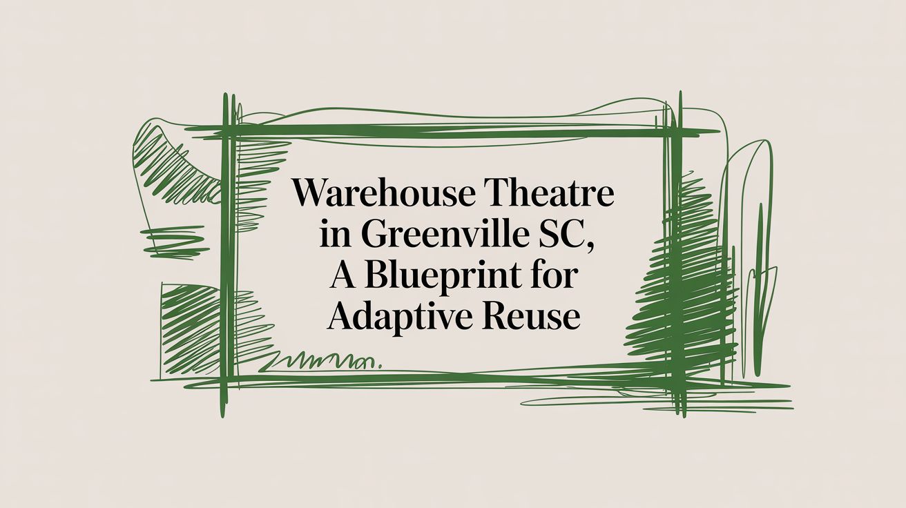 Warehouse Theatre in Greenville SC A Blueprint for Adaptive Reuse