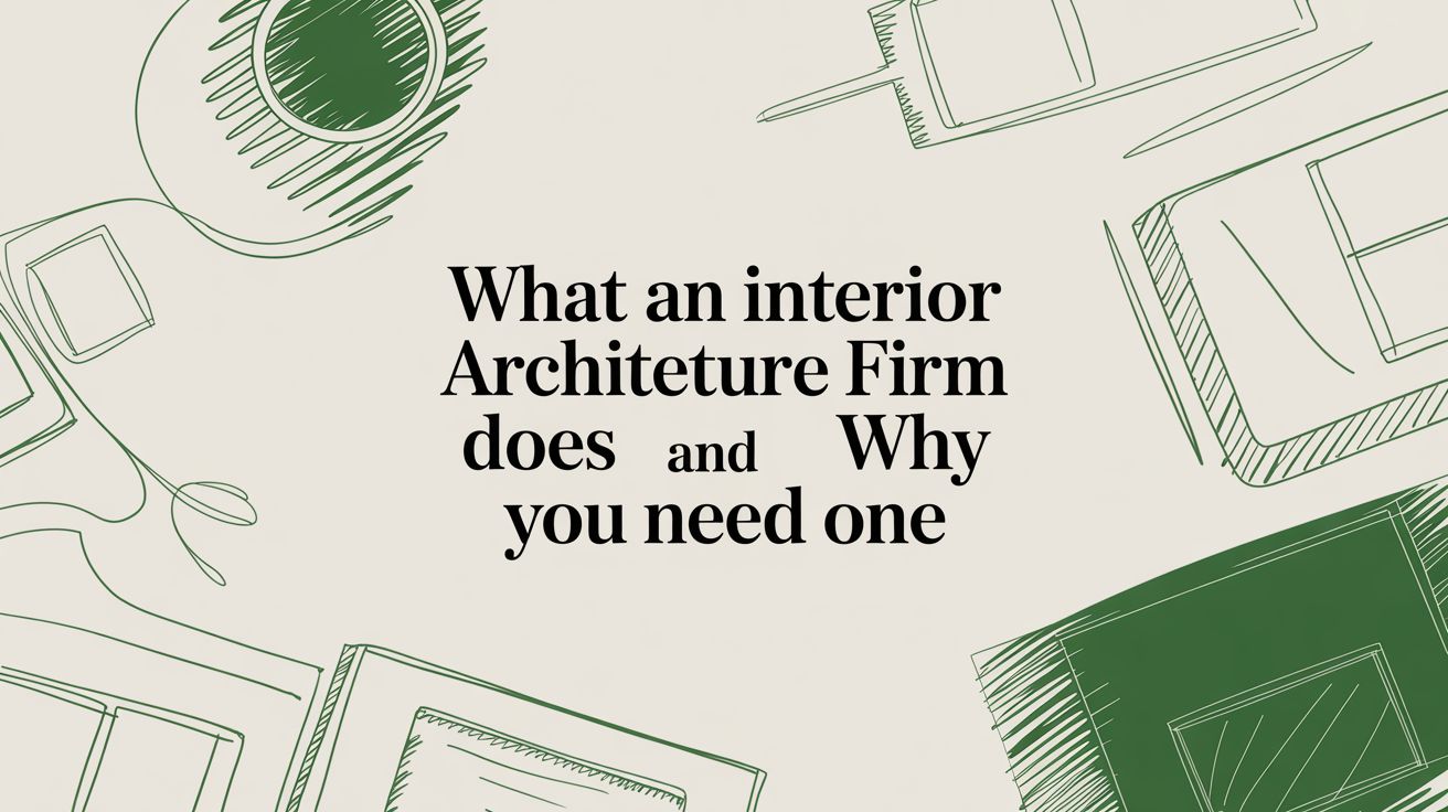 What an Interior Architecture Firm Does and Why You Need One